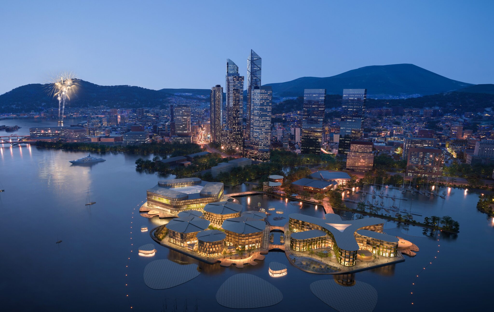Oceanix Busan in South Korea Could Be The World's First Floating City ...